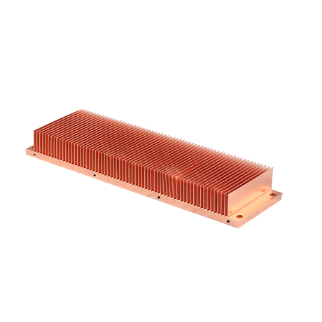 Skived Fin Custom Copper Heat Sink - Winshare Thermal